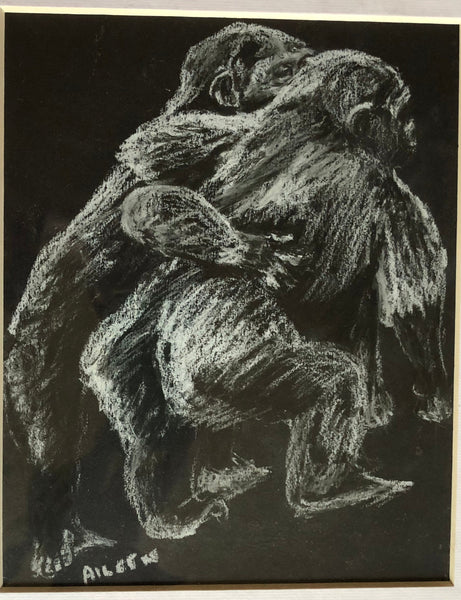 ‘Side By Side‘ Aileen Stinten original artwork – Sweet Cinnamon